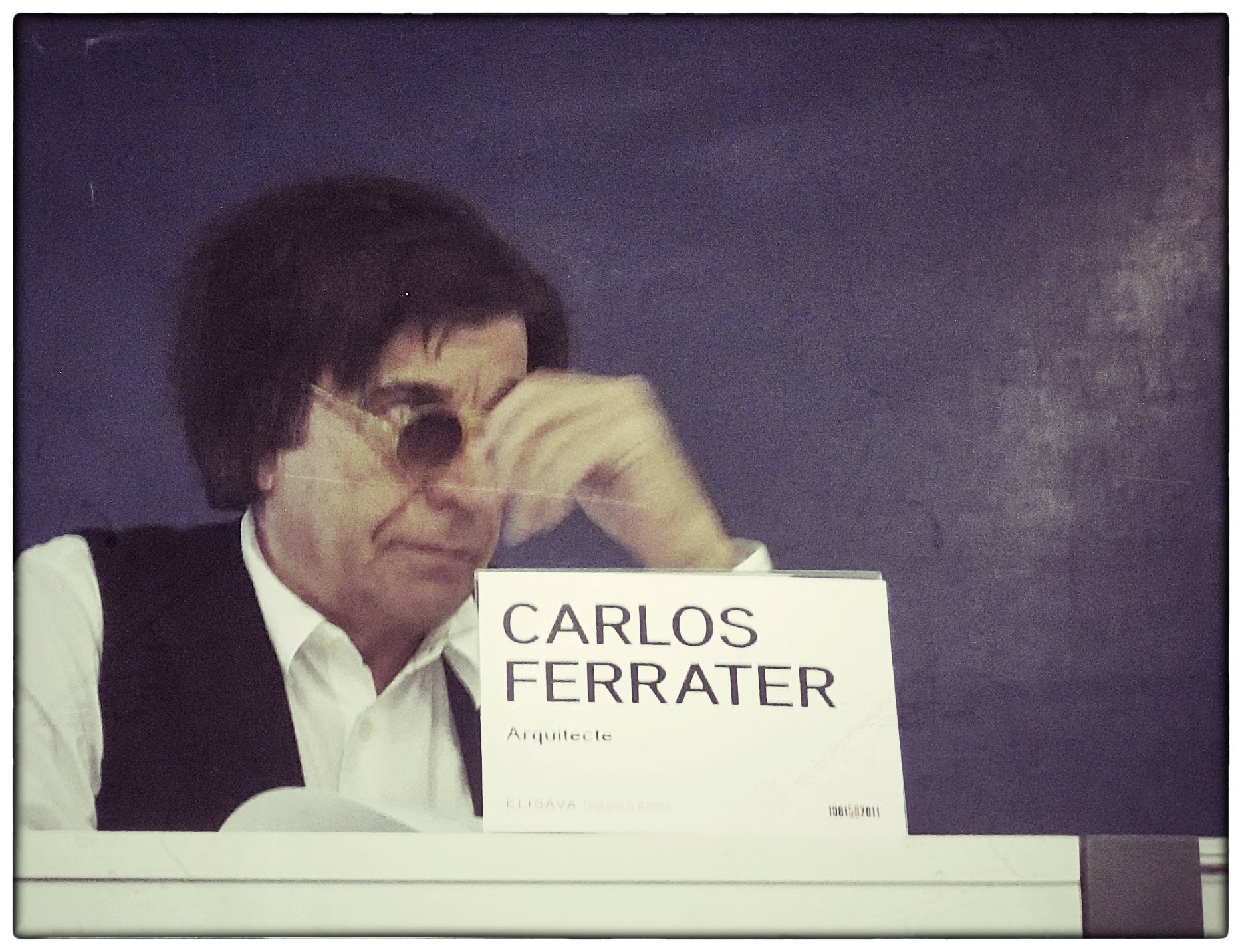 Entrevista a Carlos Ferrater, Arquitecto. OAB | Arquitectura Constructiva